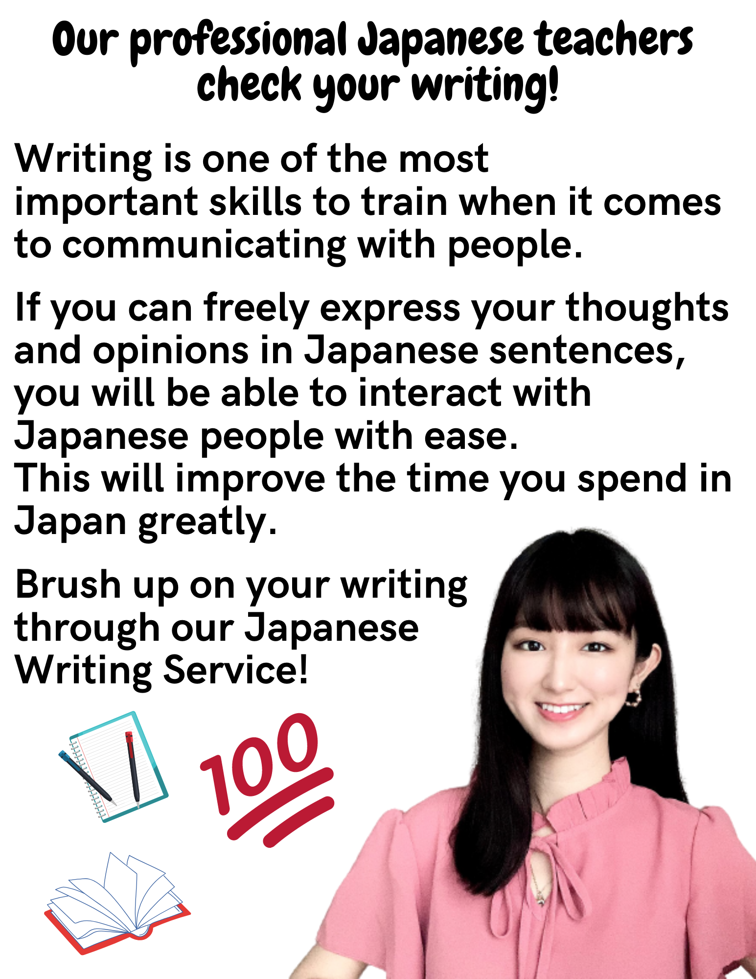 Writing Practice Service - Japalingo
